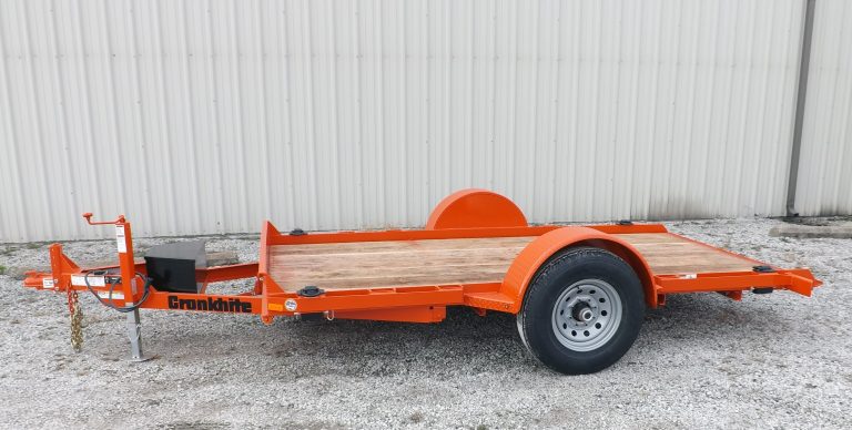 Single Axle Tilt (500 Series) - Cronkhite Trailers